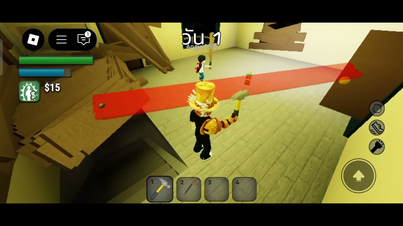 สอนสร้างฐานและเอาชีวิตรอด! Giant Evil Face - GEF| EP02: Roblox - YouTube