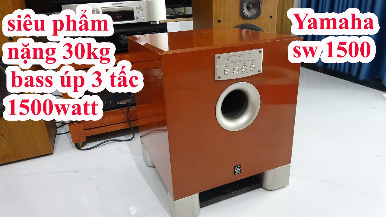 sub khủng nhất của Yamaha bass úp 3 tấc nặng 30kg 1000watt-Yamaha ...