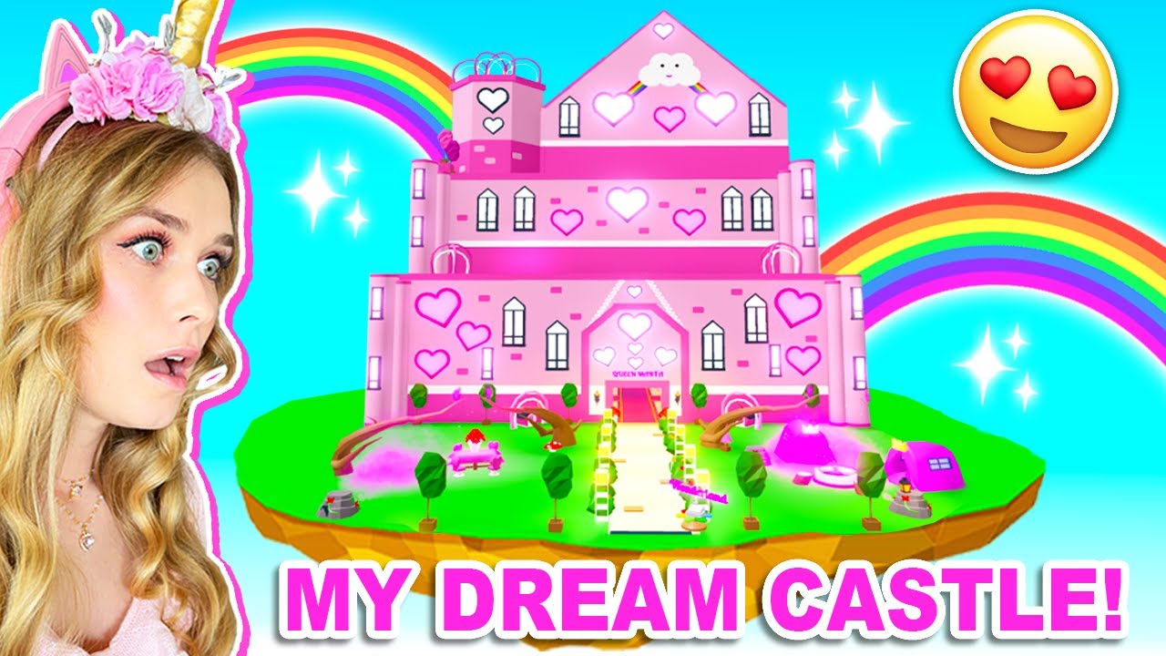 My DREAM CASTLE In Adopt Me! (Roblox) - YouTube