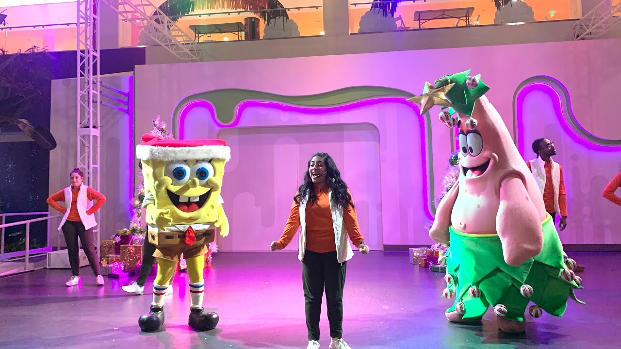 SpongeBob and Patrick Performance | Nickelodeon Park - YouTube