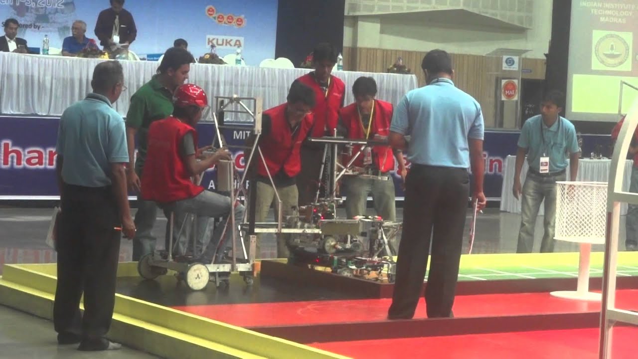 Robocon India 2012, Super League Stage Match 1 - YouTube