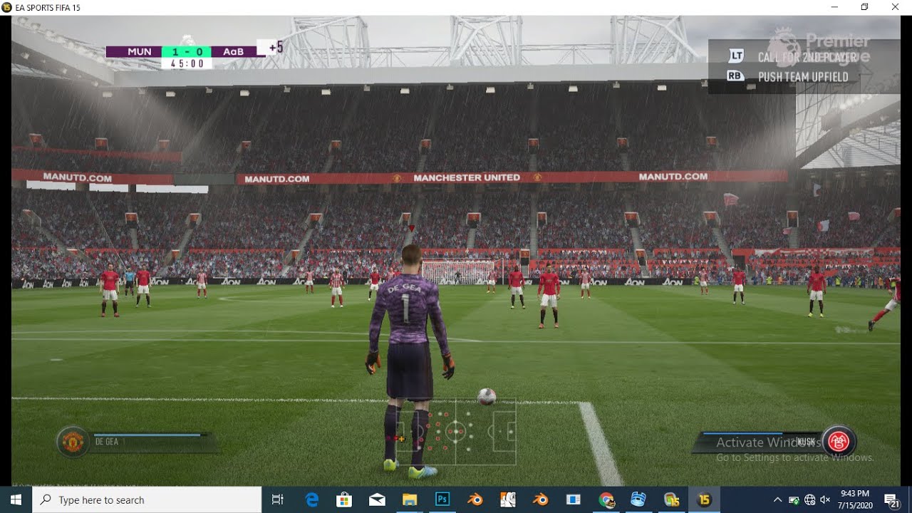 FIFA 15 Premier League Scoreboard - YouTube