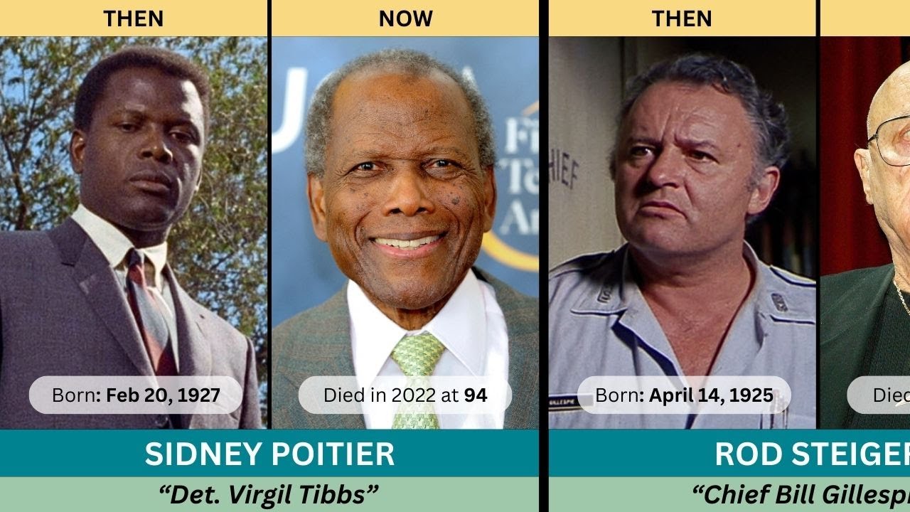 In the Heat of the Night (1967) Cast THEN and NOW, Who Passed Away ...