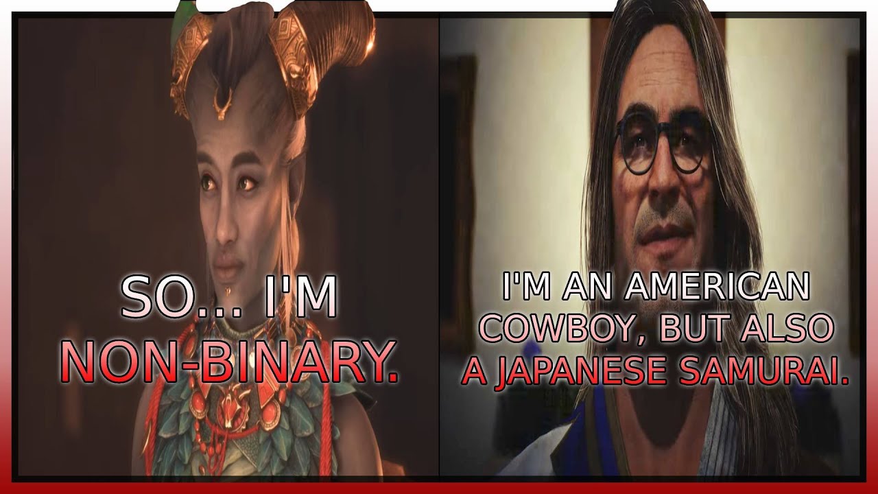 Western vs Asian Representation In Games (Gaming Meme) - YouTube