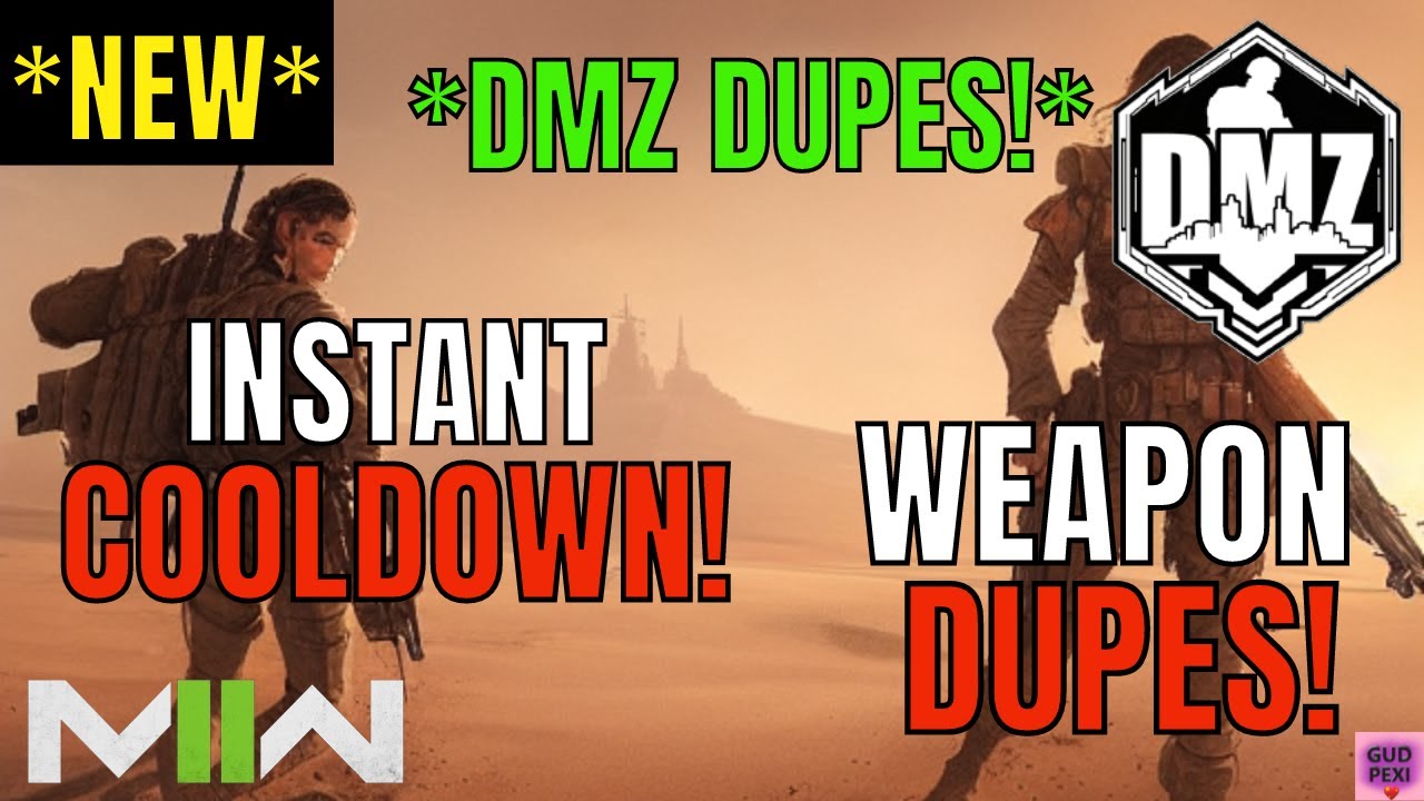 (NEW) DMZ - INSTANT SLOT COOLDOWN (WEAPON DUPLICATION GLITCH) DMZ GLITCHES / MW2 GLITCHES ...