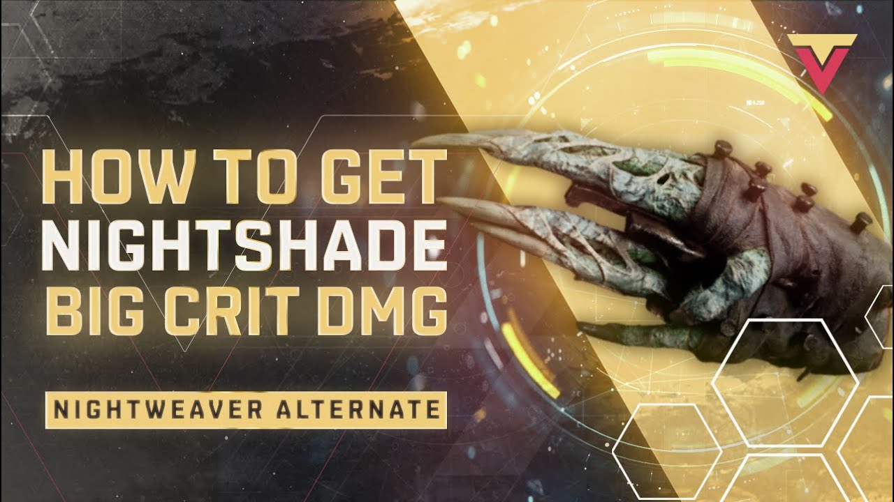 How to Get NIGHTSHADE (Alternate Nightweaver Kill) in Remnant 2 - YouTube