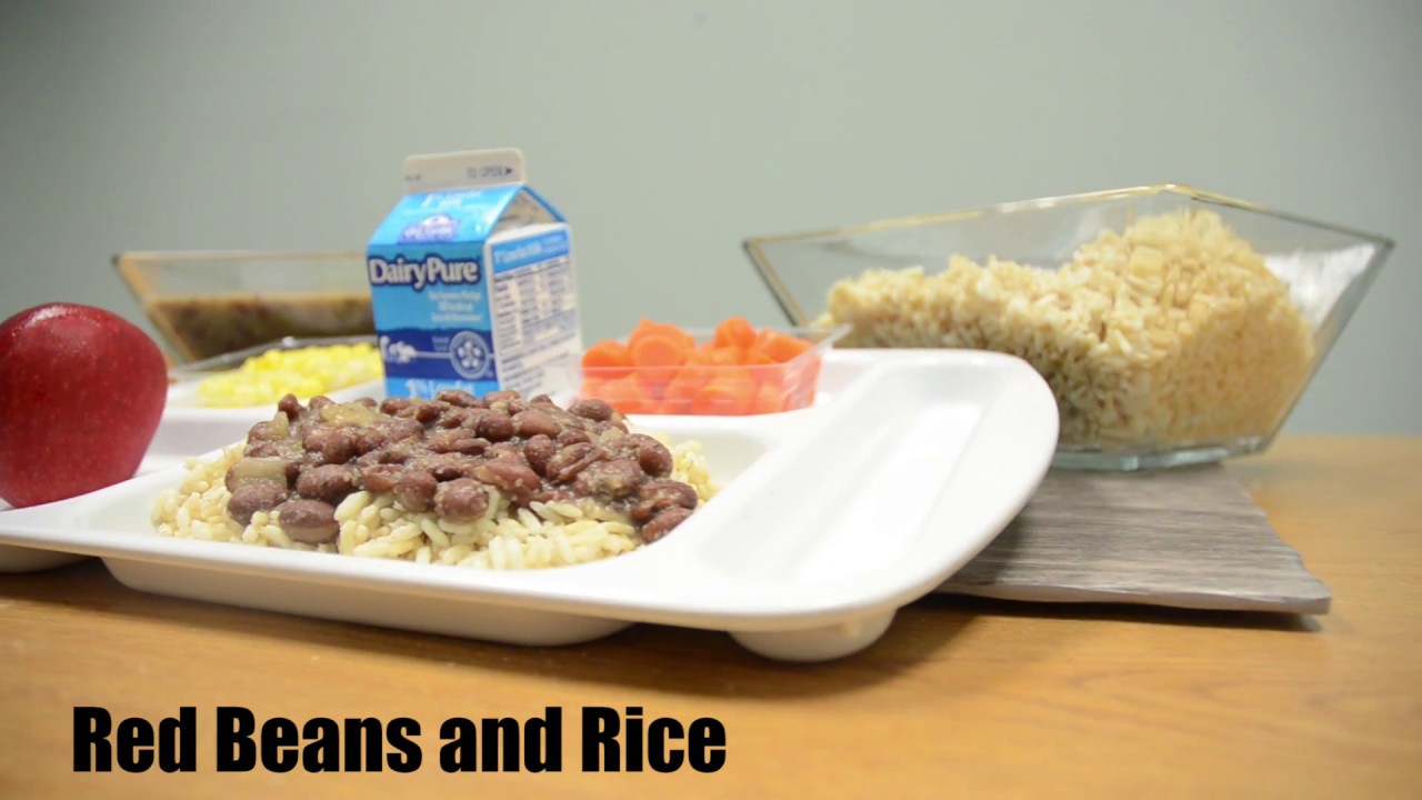 HISD Nutrition Services Red Beans and Rice - YouTube