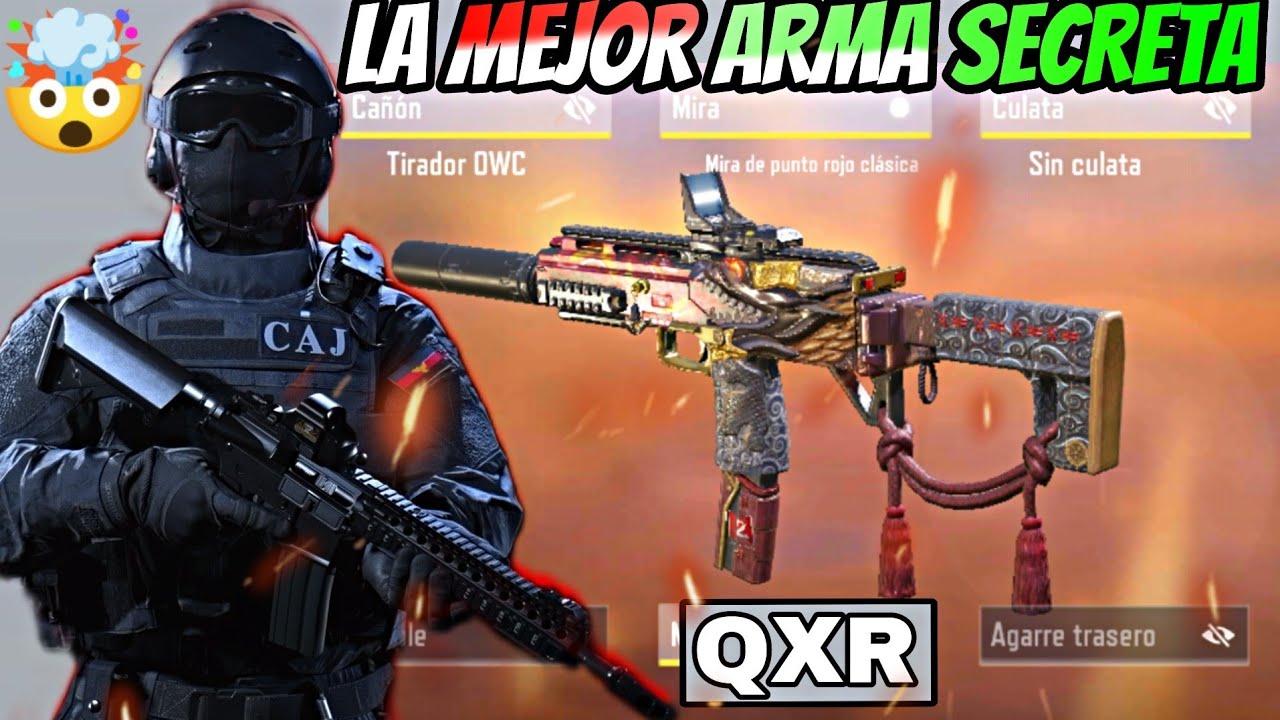 EL ARMA EN ESTA NUEVA ACTUALIZACIÓN🥶 MEJOR CLASE QXR COD MOBILE BATTLE ...