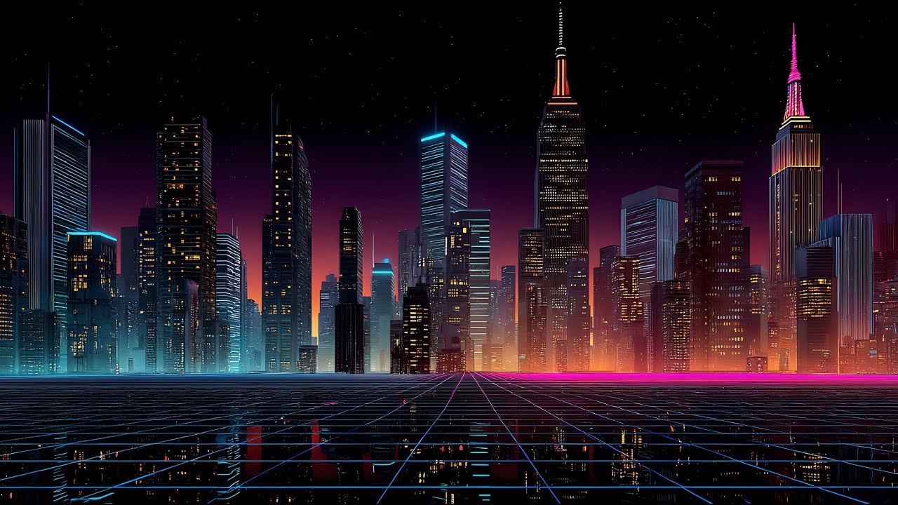 Neon Bar Nights 2025 | Synthwave · Retrowave · Dreamy Vibes - YouTube