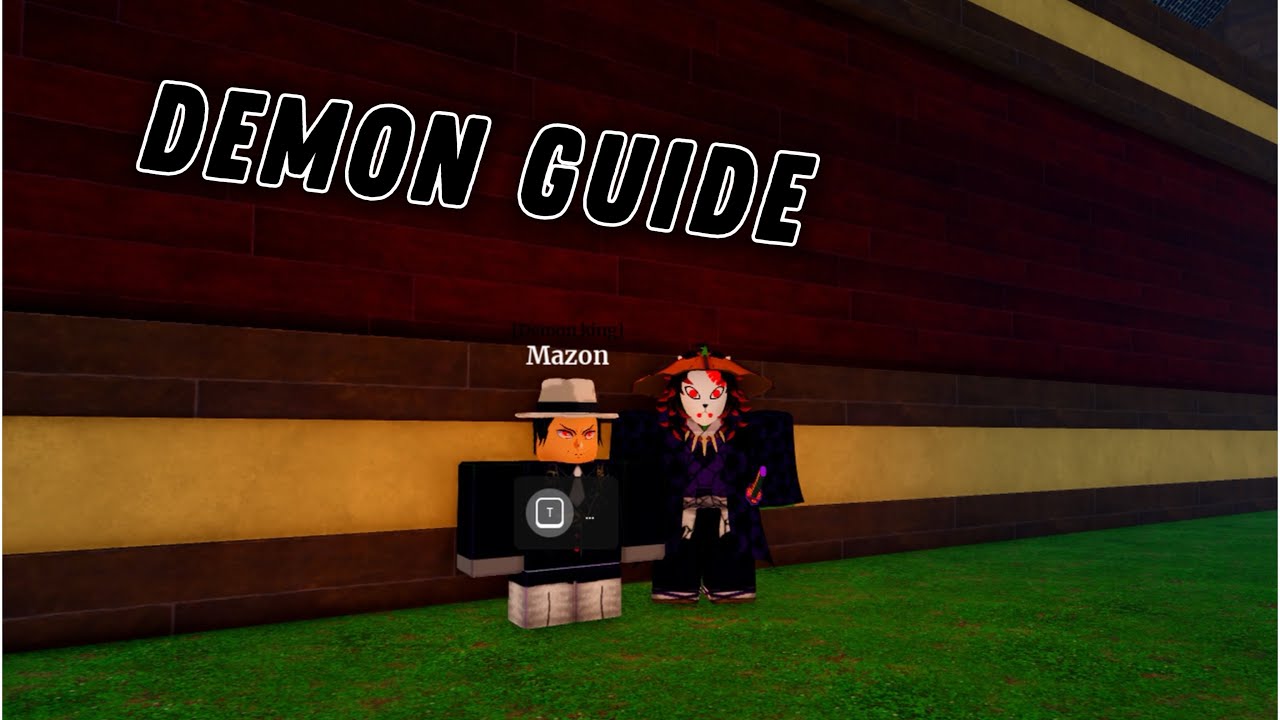 DEMON GUIDE FULL WALKTHROUGH + more | Slayers Online Roblox - YouTube