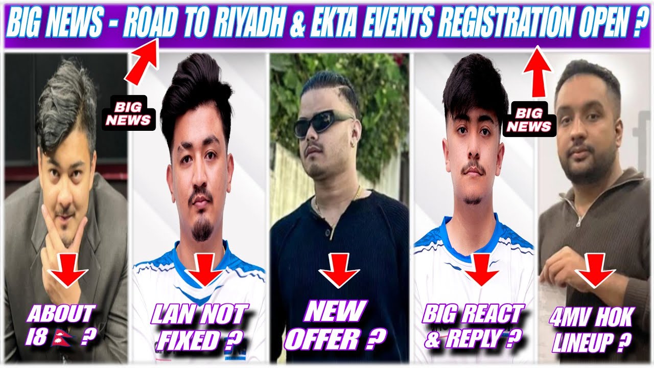 Cr7horaa Get offer? 4MV HOK LineUp? DrsRulz LAN Not Fixed? Killer Yt on ...