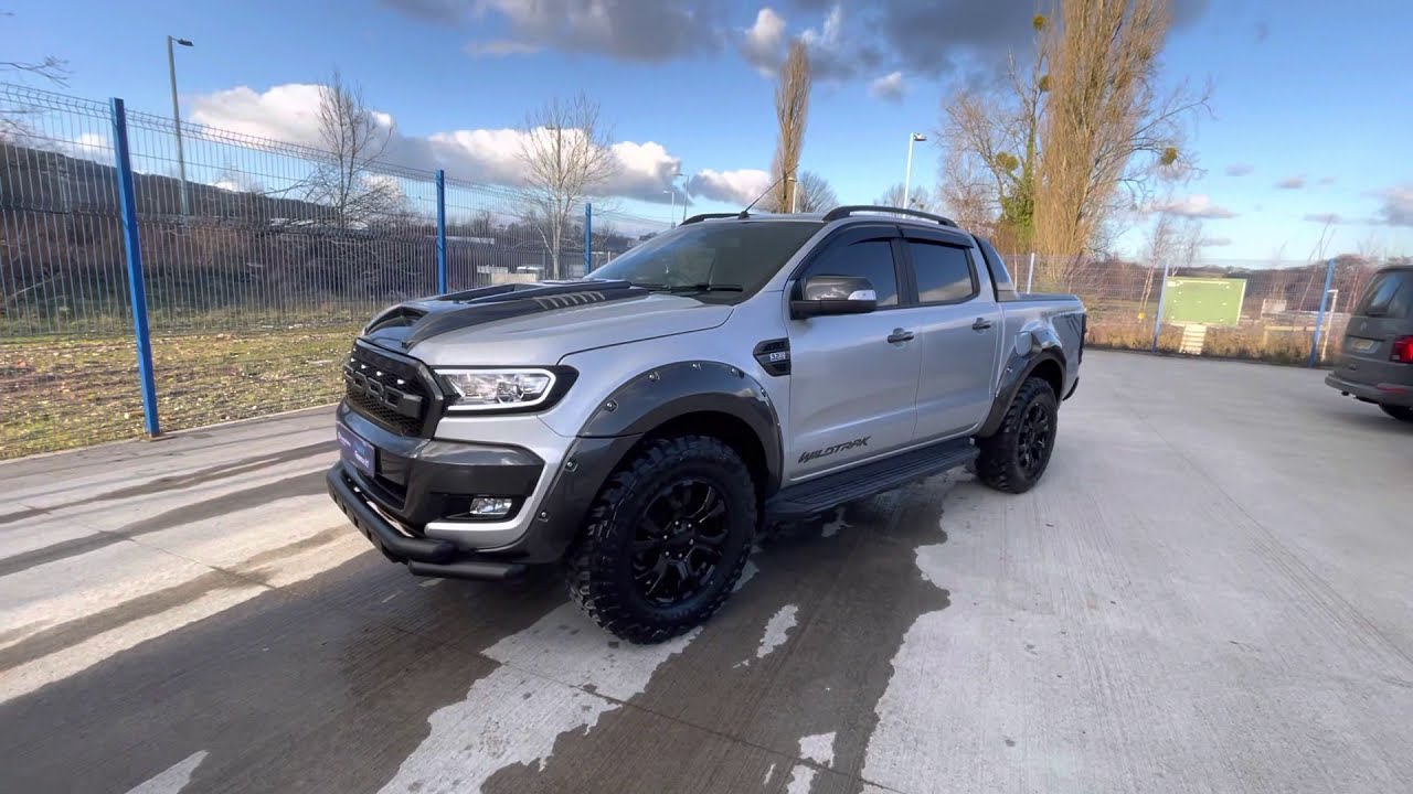Ford Ranger Wildtrak Automatic Raptor kit - Silver - YouTube