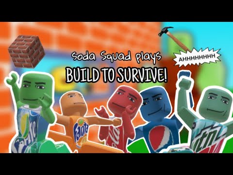 BUILD TO SURVIVE…! 🔨🧟❌ || Roblox Build To Survive || Soda Squad 🌈 