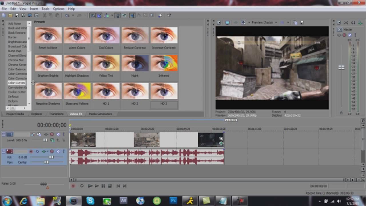 How to make your own presets in Sony Vegas! - YouTube