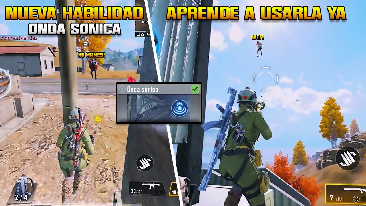 *NEW* ASÍ SE USA LA NUEVA HABILIDAD ONDA SÓNICA EN COD MOBILE - YouTube