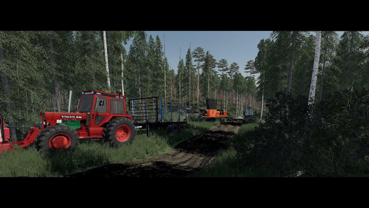 forestry on holmåkra ep:1 FS22 - YouTube