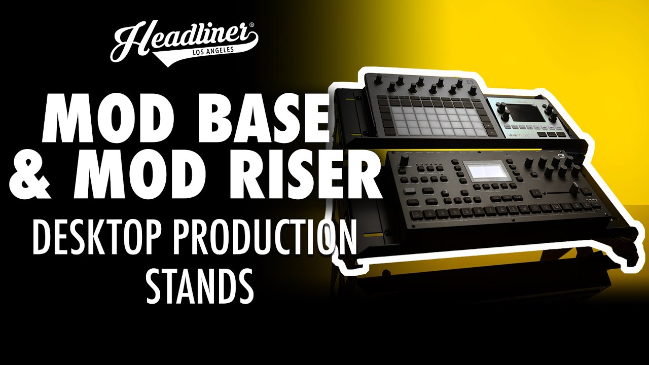 Mod Base & Mod Riser | Desktop Production Stands - YouTube