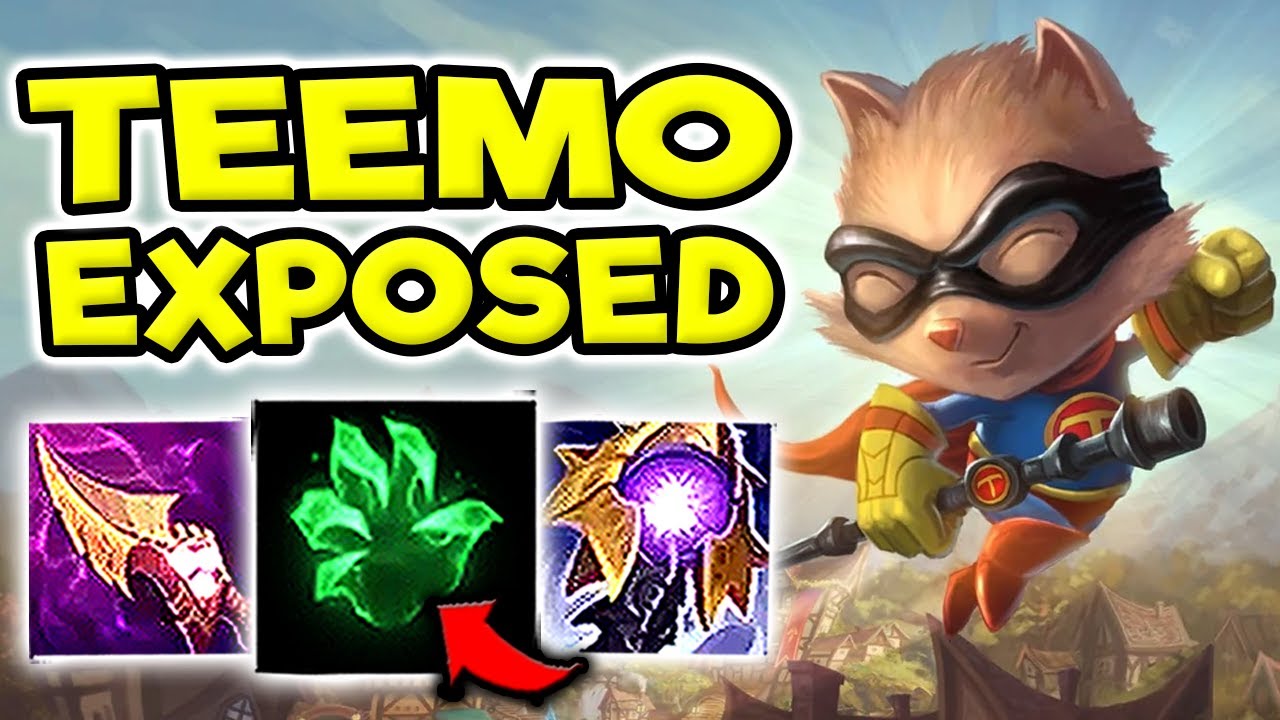 EXPOSING THE MOST BROKEN TEEMO TOP BUILD (TRY THIS) - S11 TEEMO TOP ...
