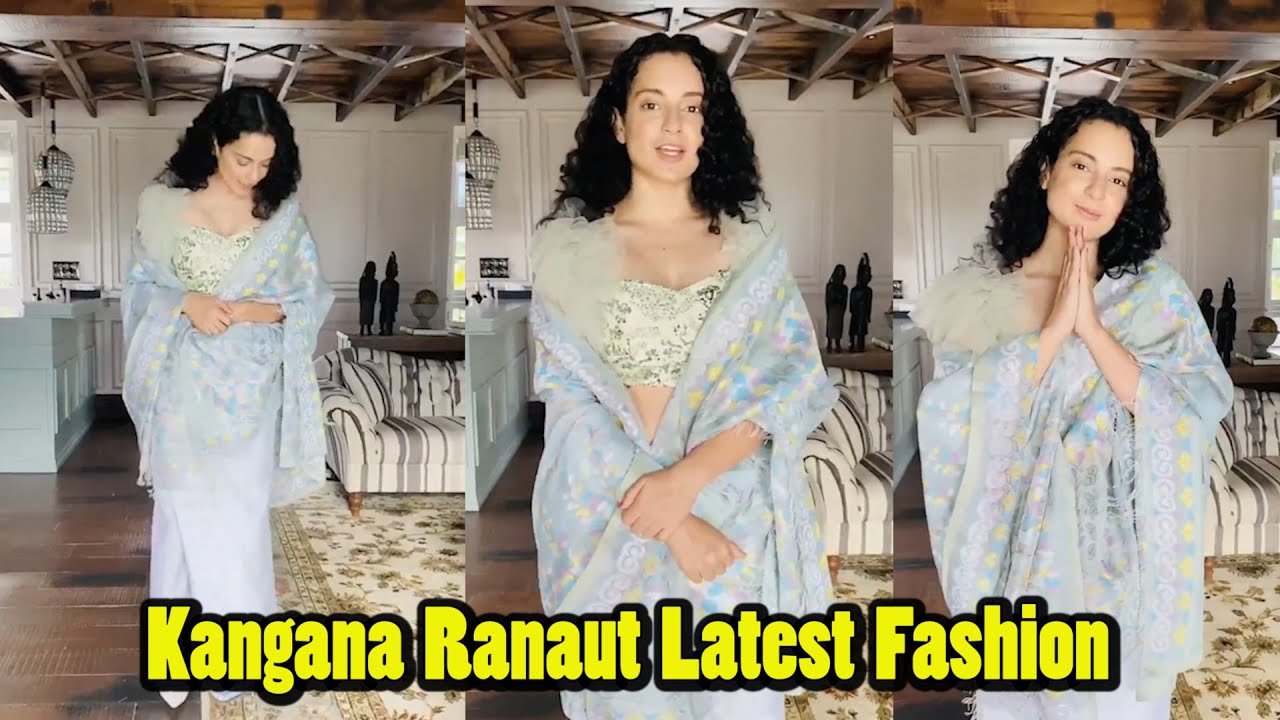 Kangana Ranaut Looks STUNNING In Traditional Manipuri Dress | Vocal For ...