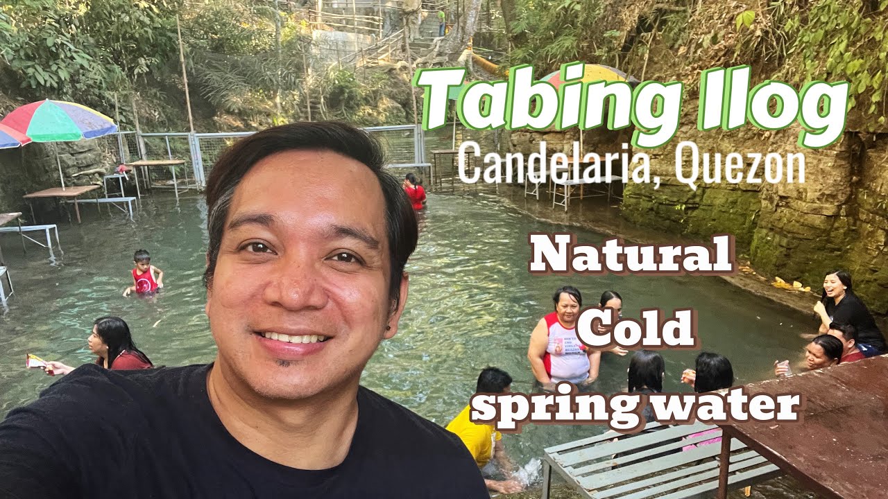 Natural and Cold Spring Water aka Tabing Ilog ng Candelaria, Quezon ...