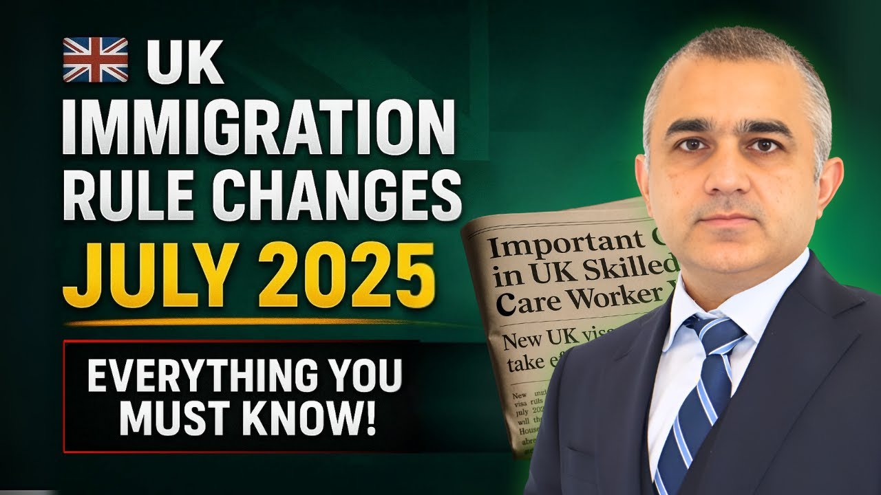 UK Immigration Rule Changes July 2025 🔥 RQF, Salary, Visa Ban EXPLAINED ...