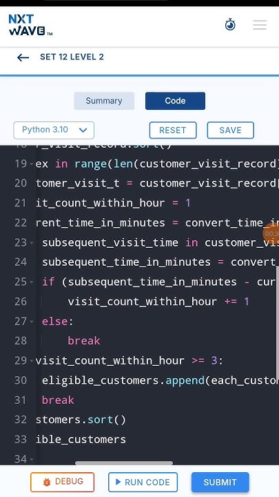 Special Customers Using Python Ccbp Nxtwave Coding Nxtwaveccbp 