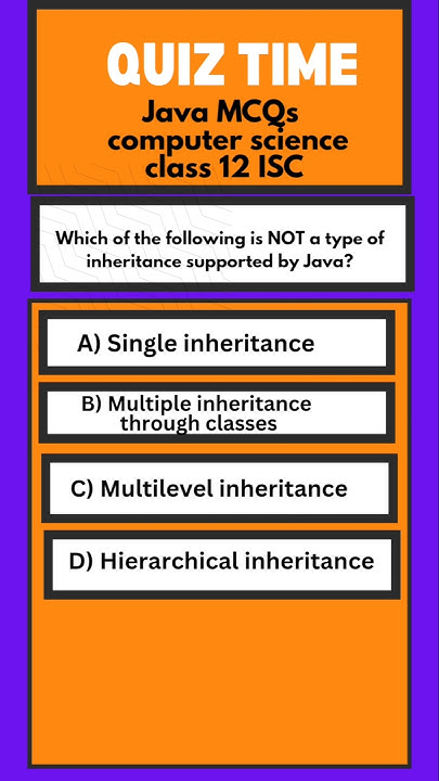 Java MCQs Computer Science class 12 ISC #exams #computerscience # ...
