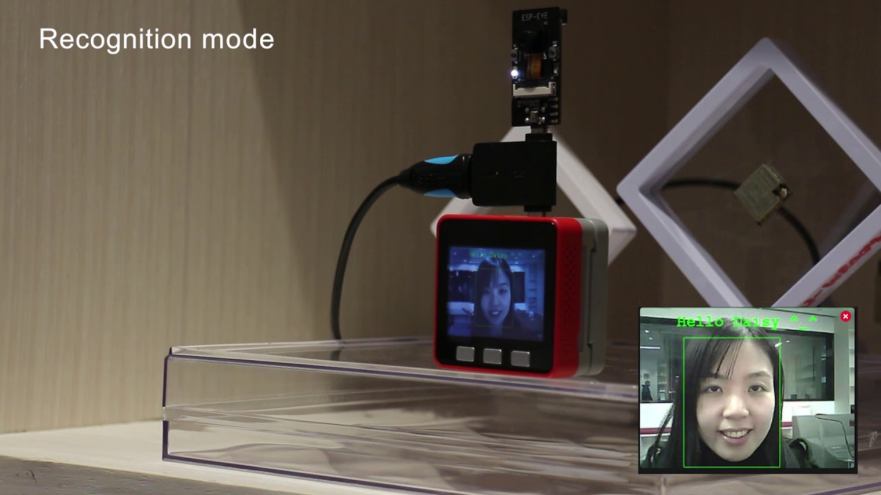 Espressif's Voice Wake-up and Face Recognition Demo - YouTube