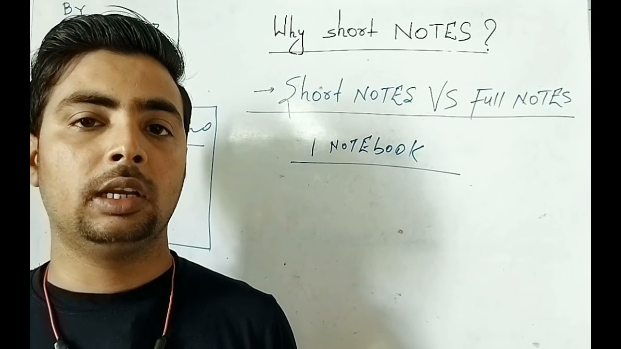 How To Make Short Notes When To Start Making Short Notes By Saurav How To Make Short Notes When To Start Making Short Notes By Saurav