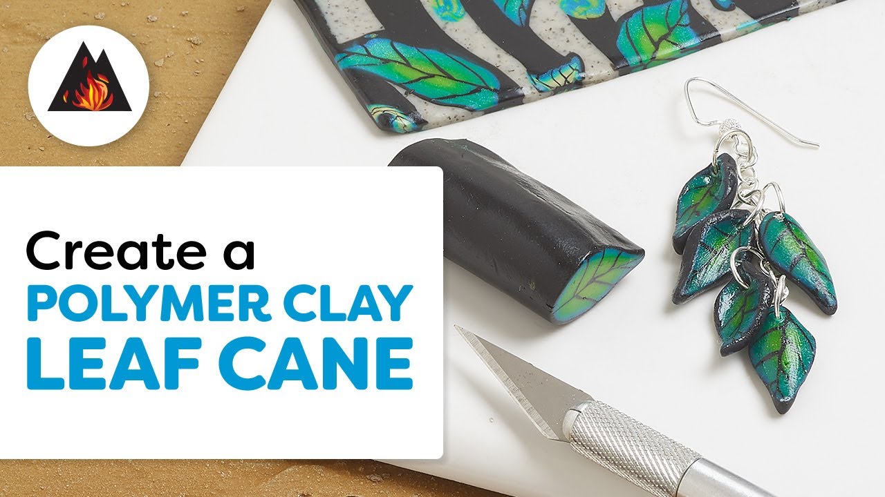 Learn How to Create a Polymer Clay Leaf Cane - YouTube