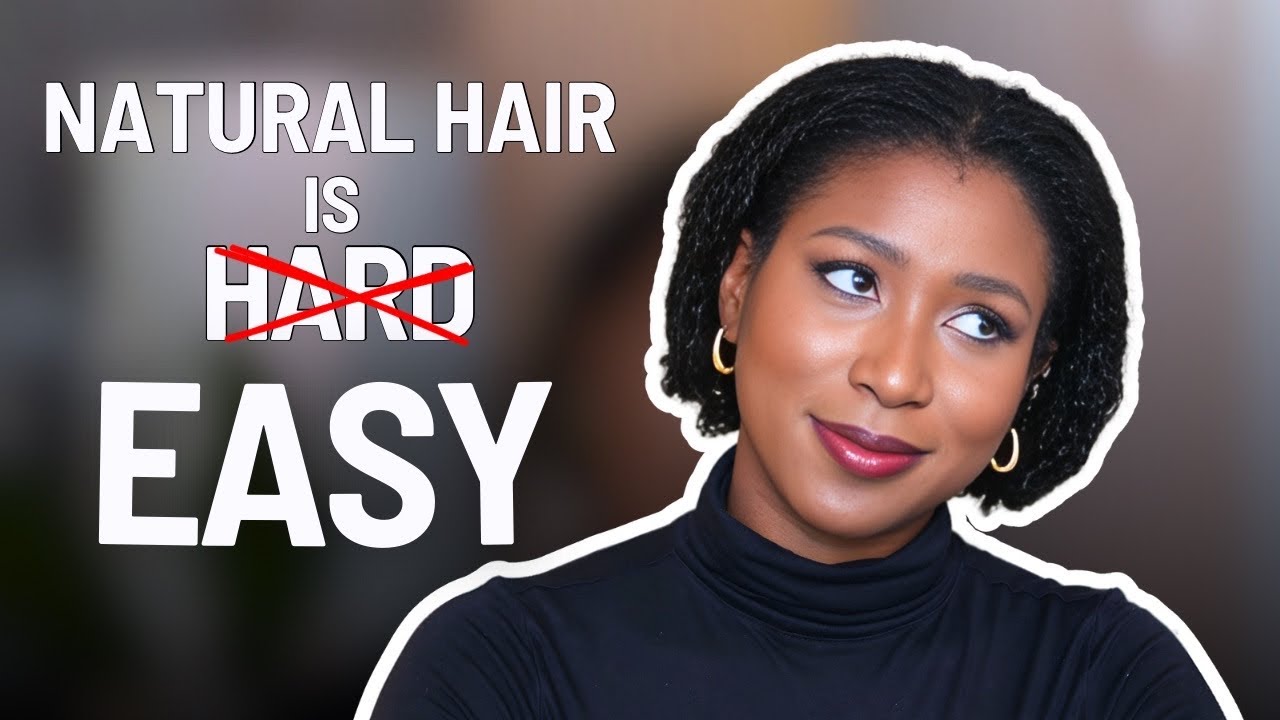 Natural hair is not HARD! - YouTube