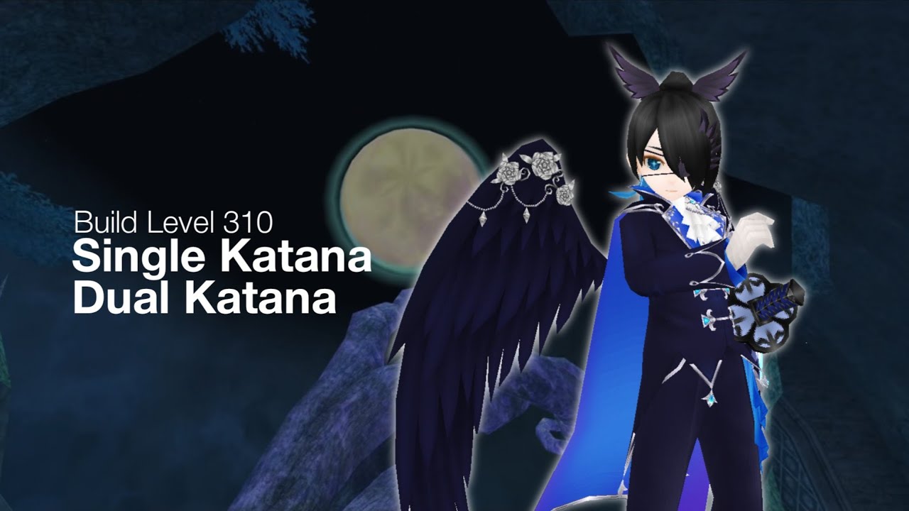 Katana Build Level 310 (AGI DEX, Necromancer Skills, 3MP Instant ...