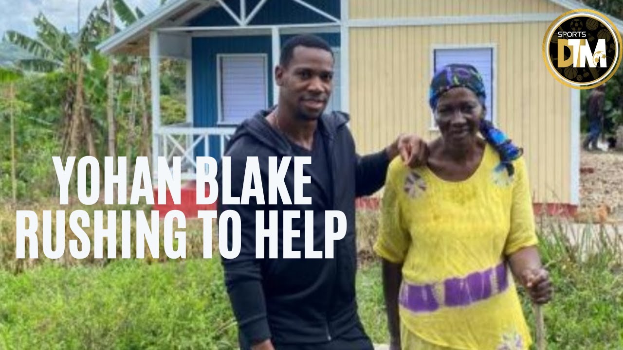 Yohan Blake Gifts Woman House For Mother's Day | Jamaica | Track And ...