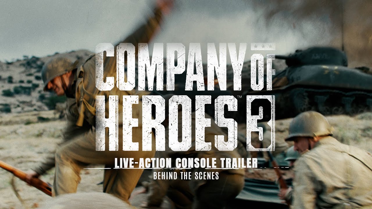 Company of Heroes 3 | Live-action trailer | Behind The Scenes | Platige ...