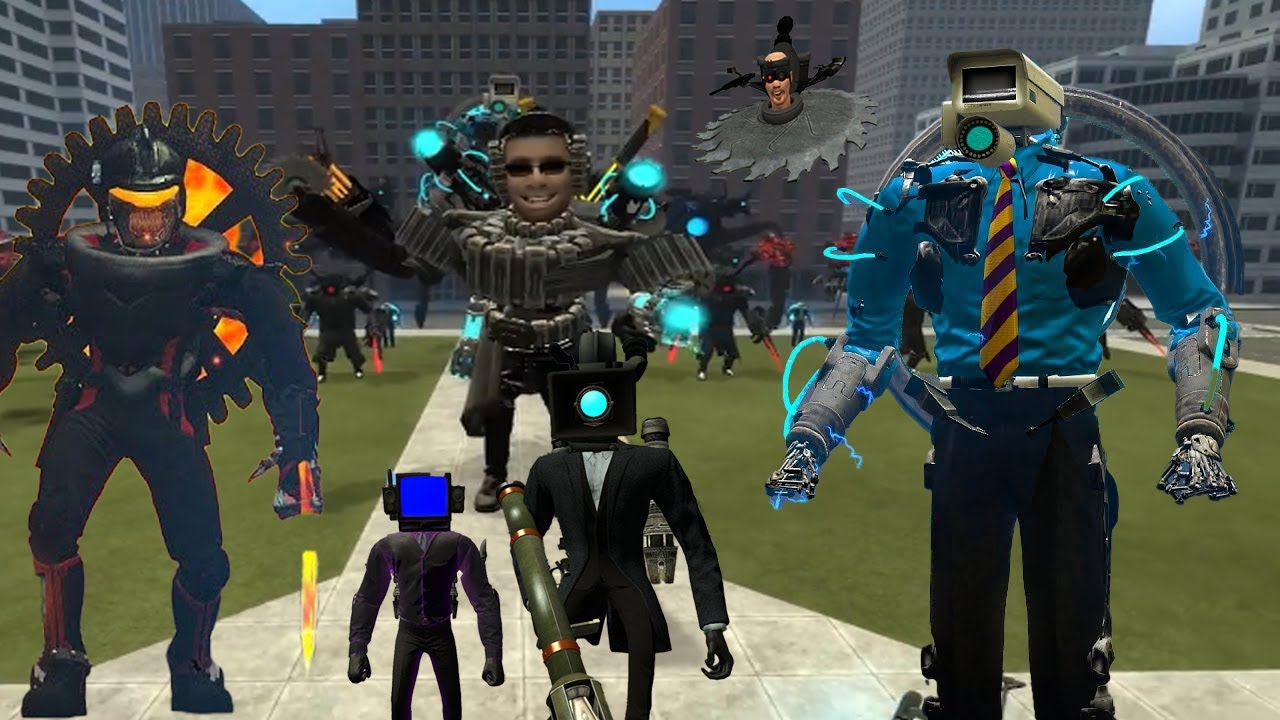 NEW UPGRADED CAMERAMAN "CH4D" VS ALL SKIBIDI TOILET BOSSES! - Garry's ...