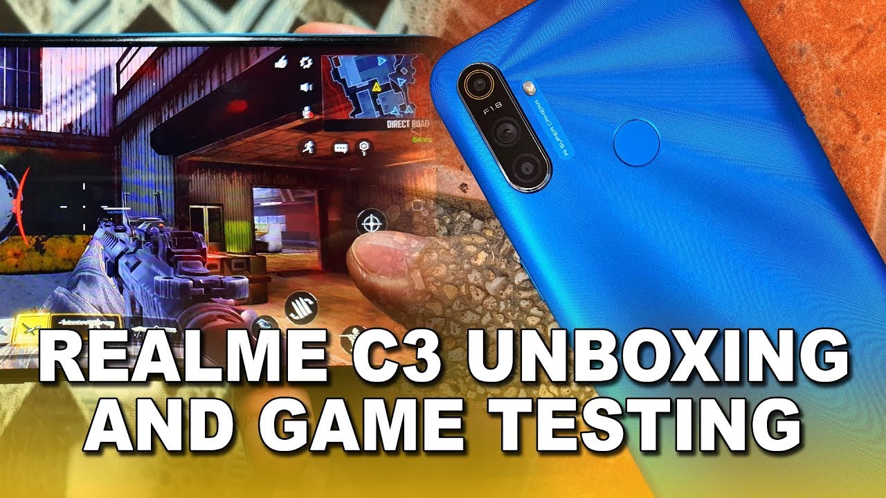 realme C3 Unboxing and Game Testing - YouTube