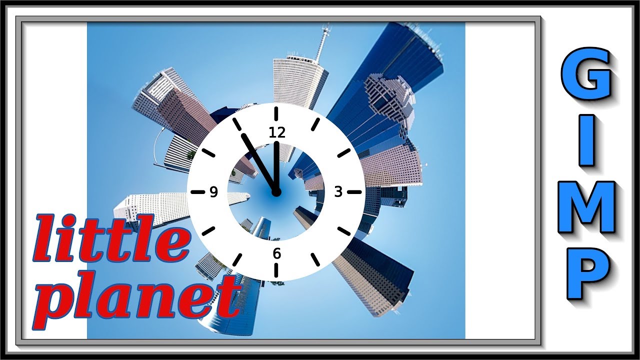 Gimp: Little Planet Filter (Tiny Planet) - YouTube