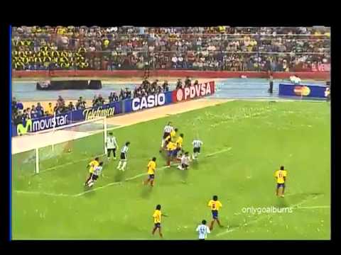 Riquelme vs Colombia 2007 - YouTube