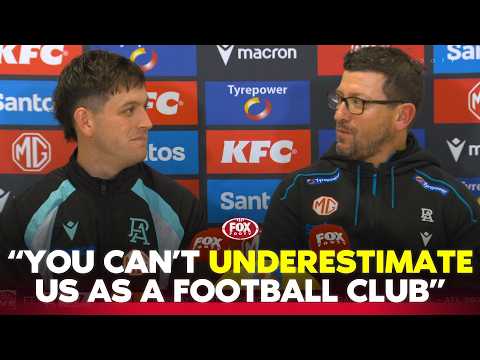 Carr continues outstanding Showdown record 🍐 | Port Adelaide Press Conference