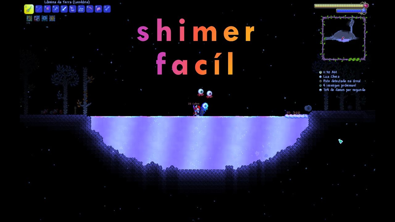 Como achar o Shimer fácil | Terraria dicas - YouTube