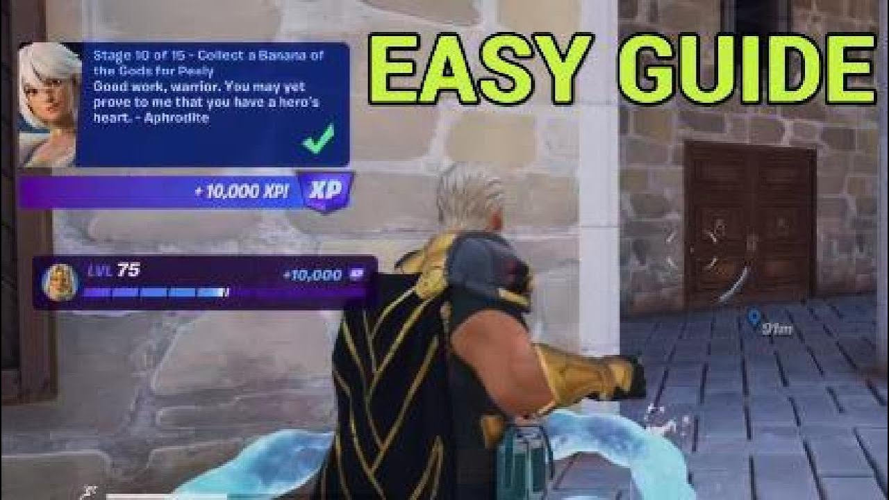 Visit potential house locations for Peely - Fortnite Stage 9 of 15 ...