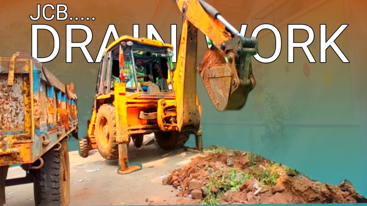 #Jcb Drainage Work||#Jcb3dx Drainage||#Jcbmachine Cleaning Drainage||# ...
