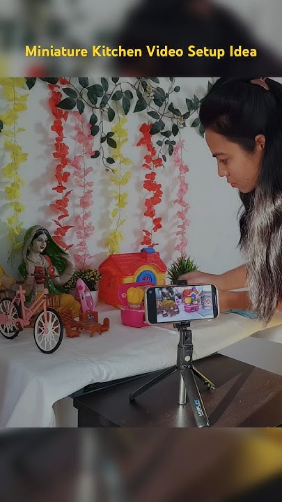 Mini Kitchen Video Shoot Idea | How to make Miniature Video | Mini ...