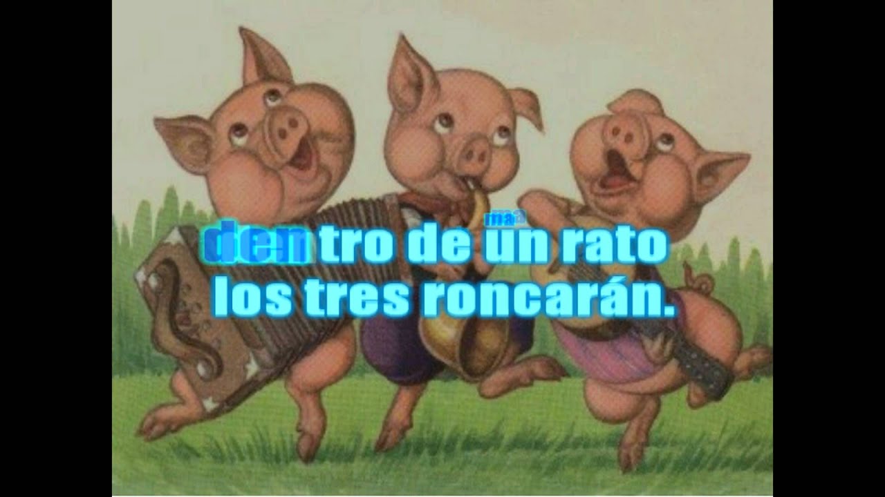 Musica Infantil 🎸 Los Cochinitos ️ Canción Infantil - YouTube