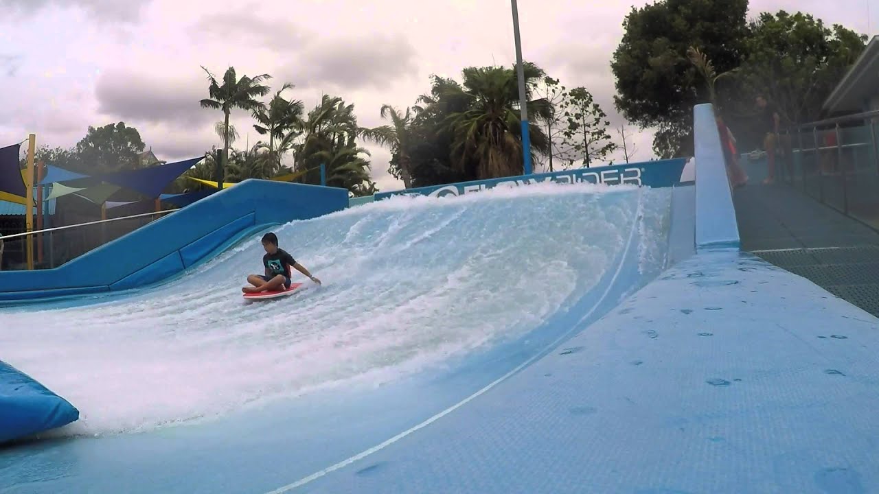 Flowrider Fun - YouTube
