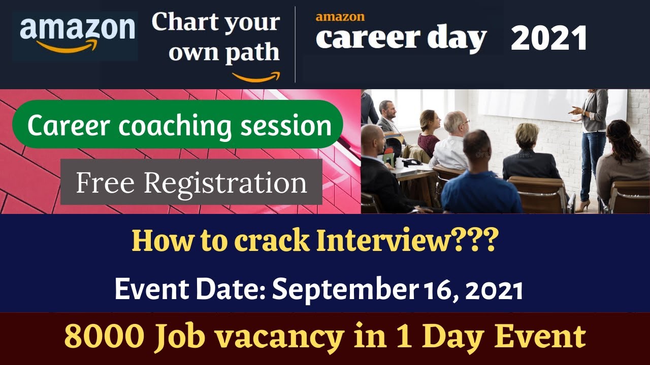 Amazon Career Day 2021 | Amazon India to offer over 8000 Jobs | Amazon ...