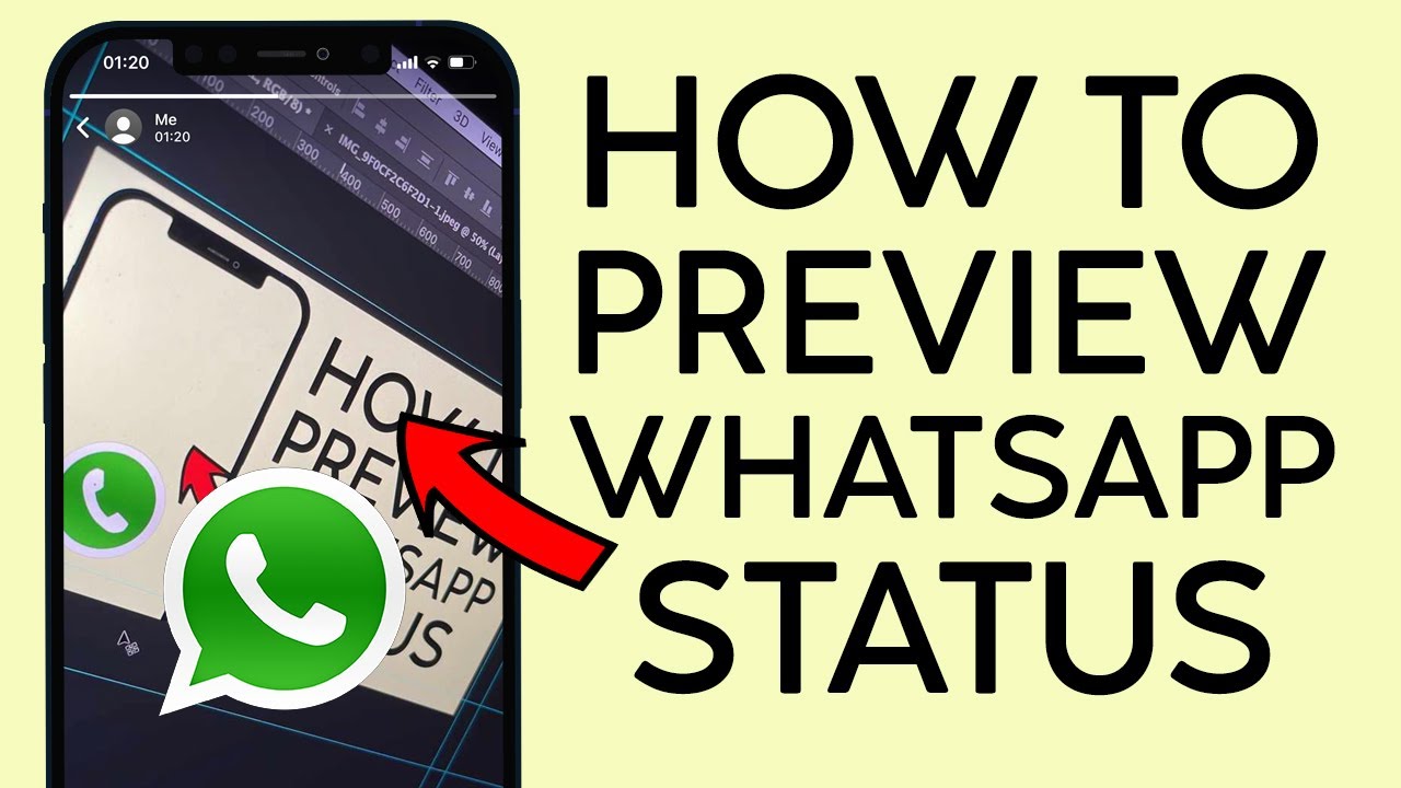How to Preview Your Whatsapp Status on Iphone 2022 - YouTube