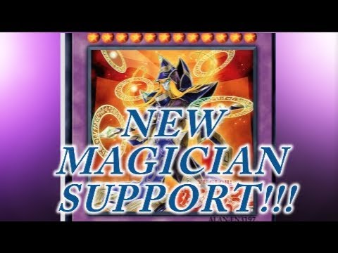 YUGIOH NEW MAGICIAN SUPPORT!!!! - YouTube