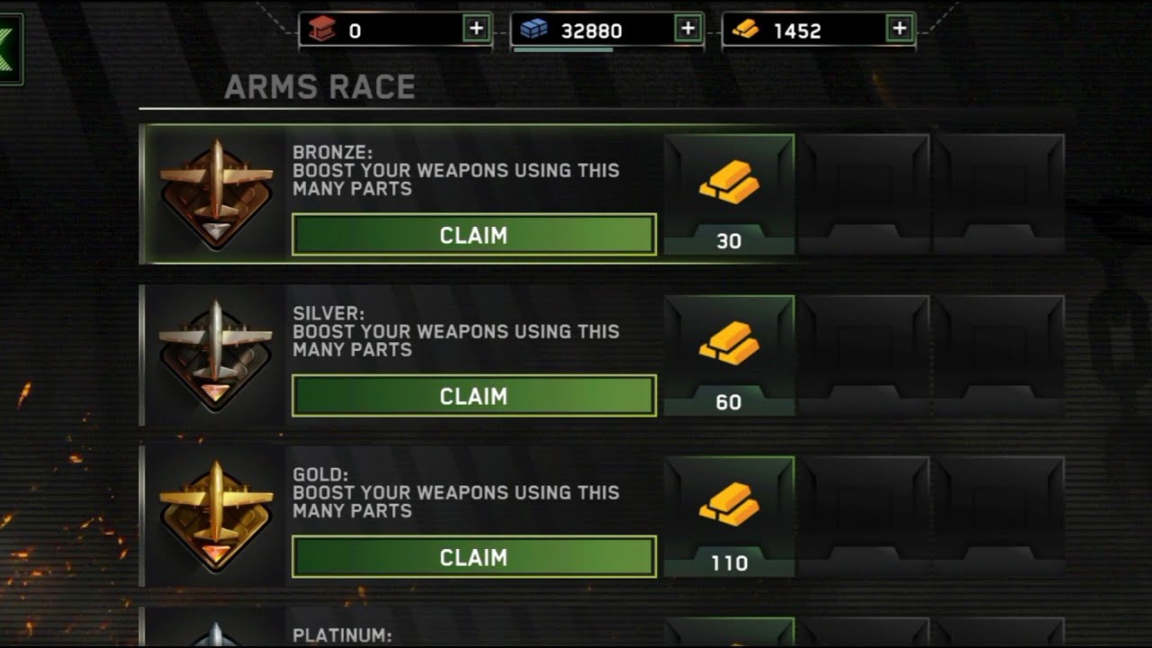 Zombie Gunship Survival - Arms Race Event - Boosting Rare Cbu-89/B ...