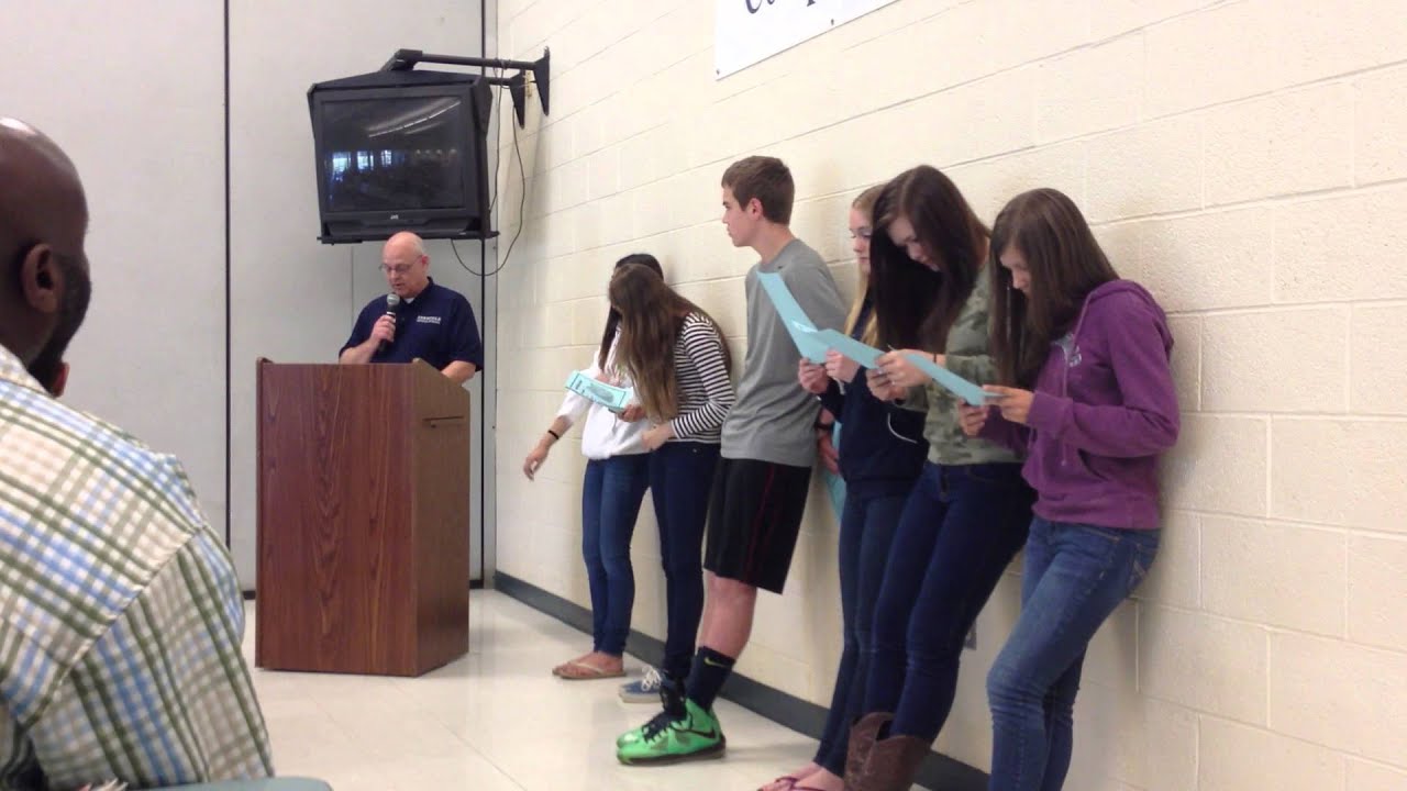 Students of the Month-Kernodle Middle School - YouTube